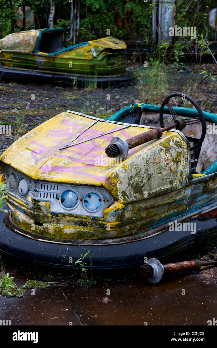 Pripyat Chernobyl Amusement Park Stock Photo - Alamy