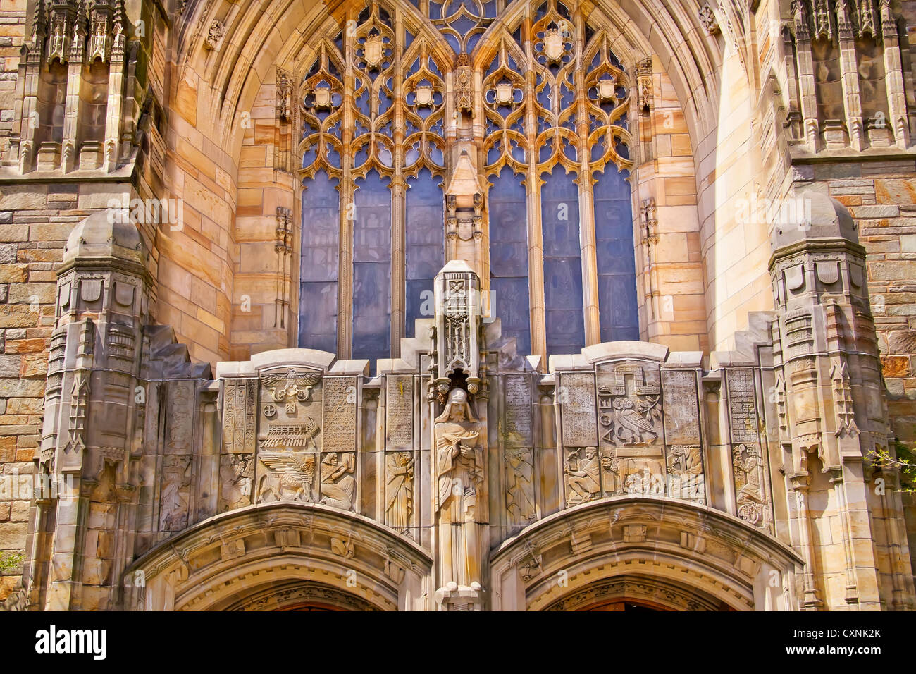 Yale University Sterling Memorial Library Statue Ancient Languages ...