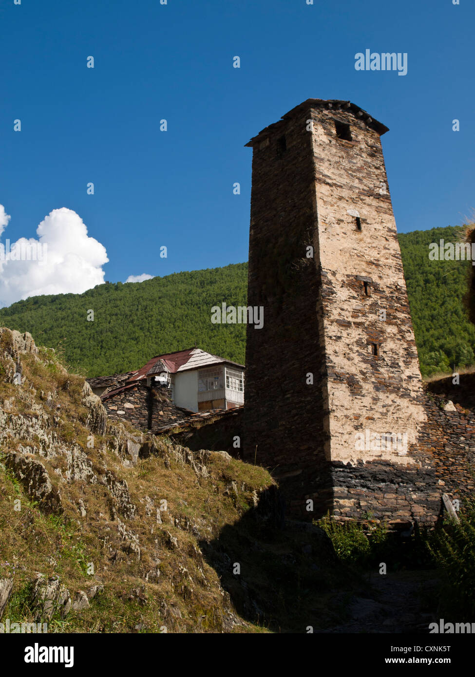 Ushguli village hi-res stock photography and images - Alamy