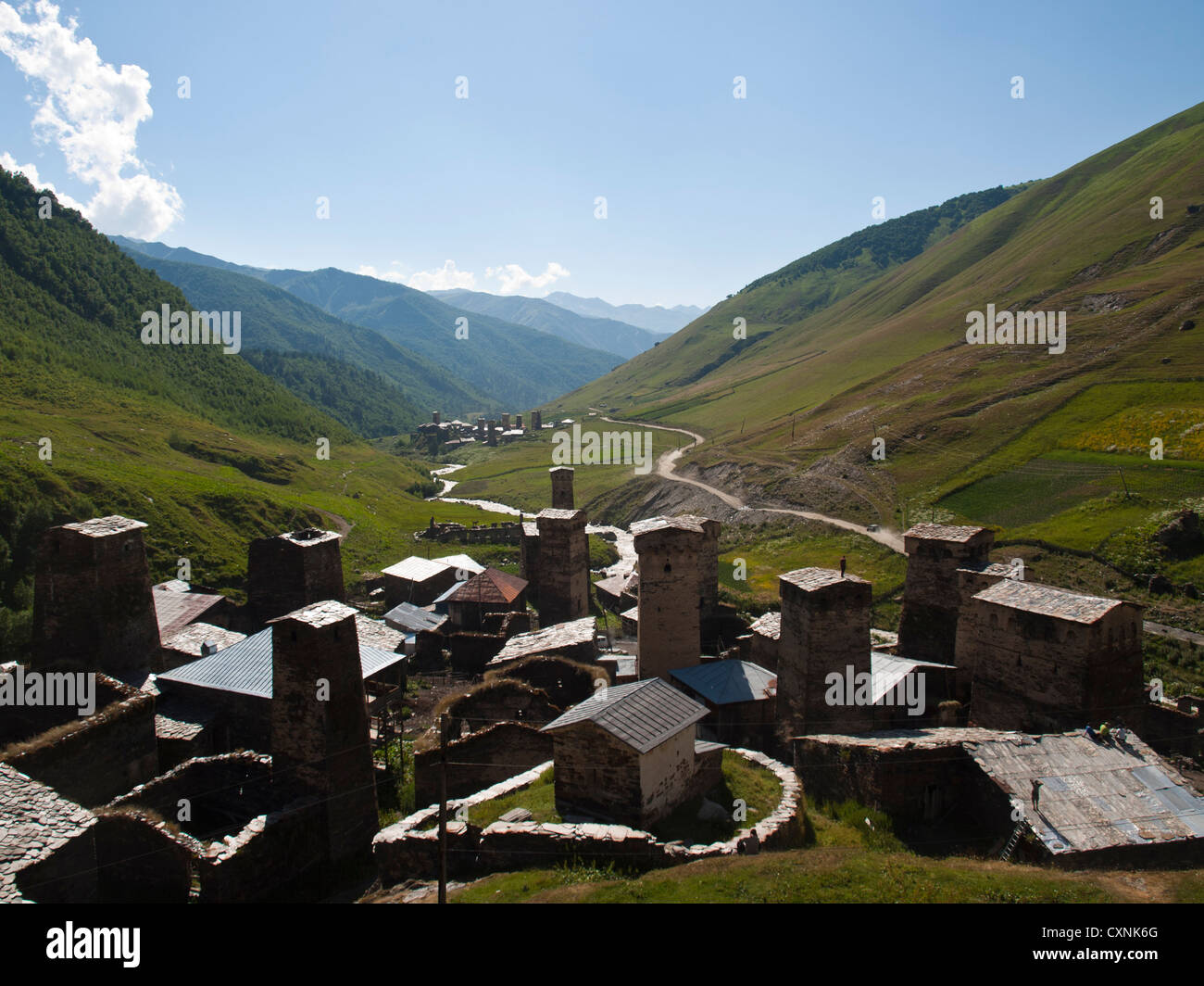 Ushguli village hi-res stock photography and images - Alamy
