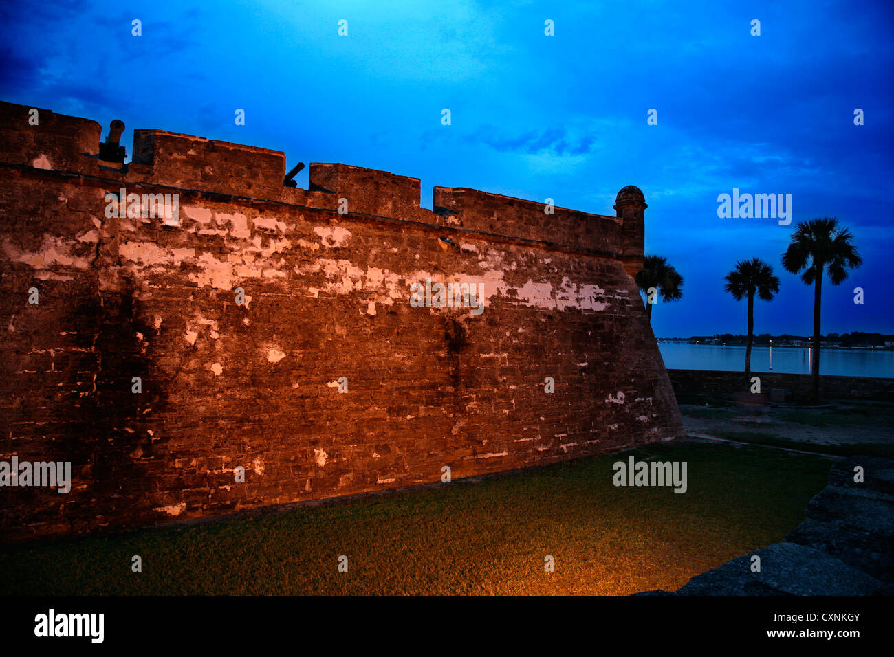 Castillo De San Marcos St Augustine Florida USA Stock Photo - Alamy