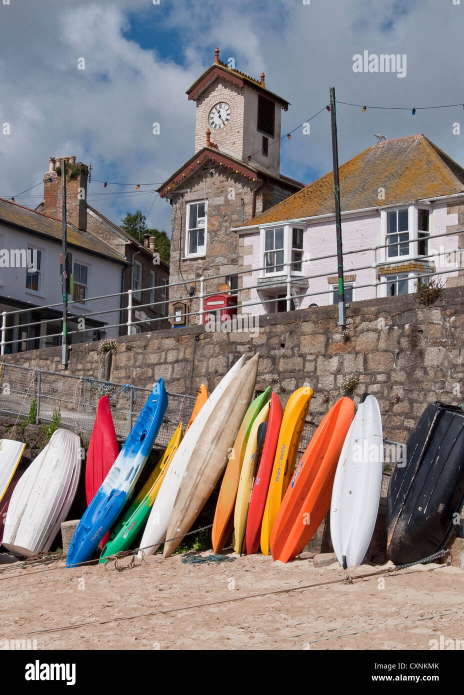 Mousehole harbour, Cornwall, UK Stock Photo - Alamy