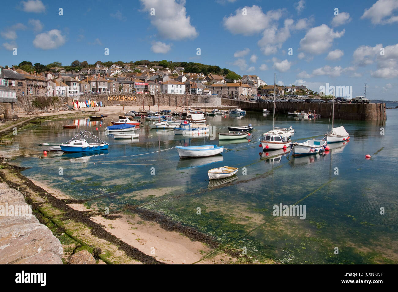 Mousehole harbour, Cornwall Stock Photo - Alamy