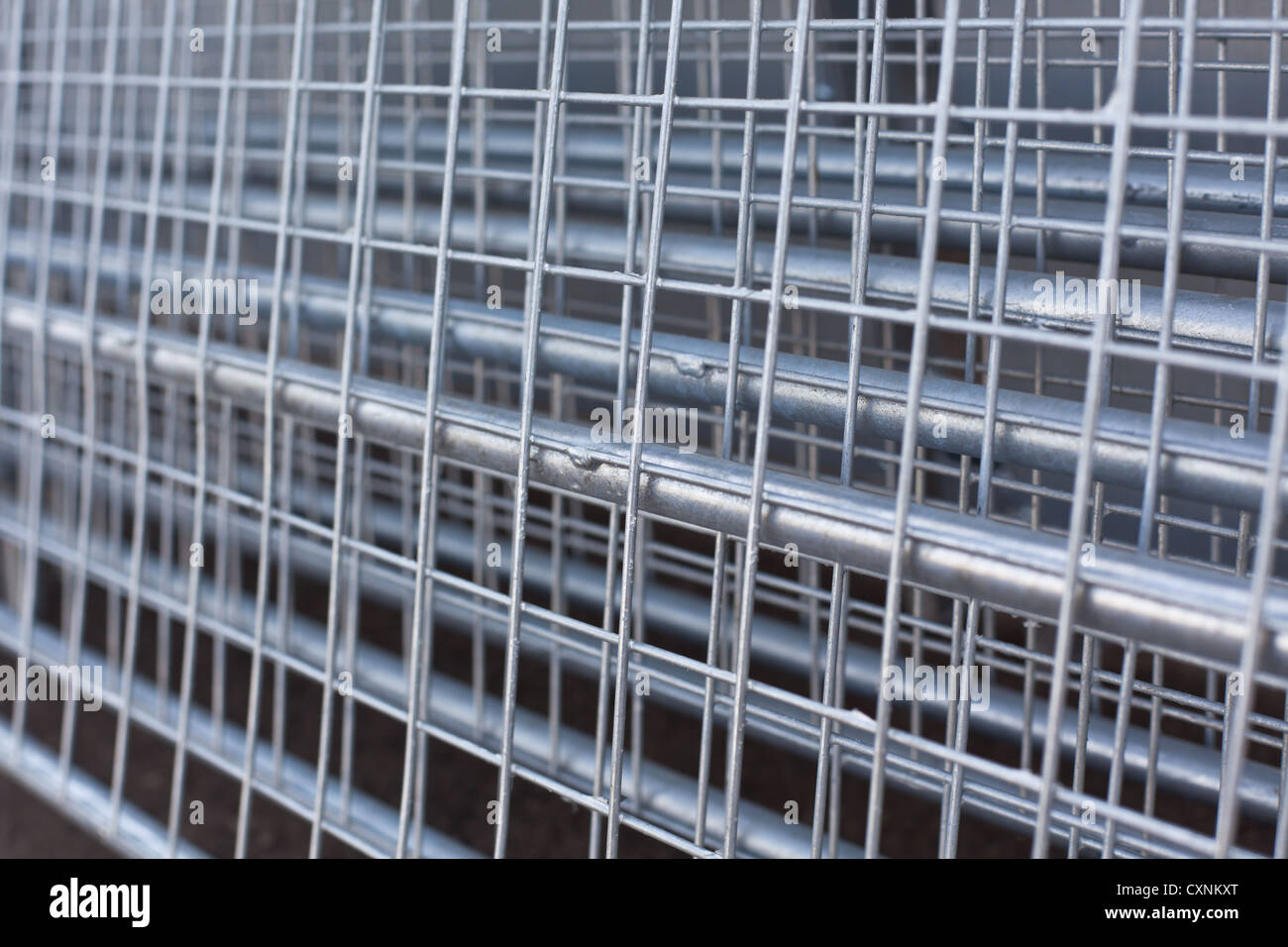 Re-bar Metal Grid. Abstract steel design Stock Photo - Alamy