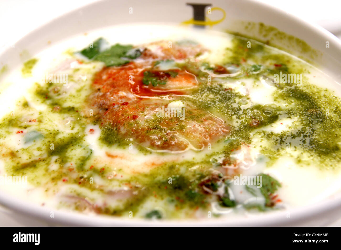 Indian food , Dahi Vada Stock Photo - Alamy