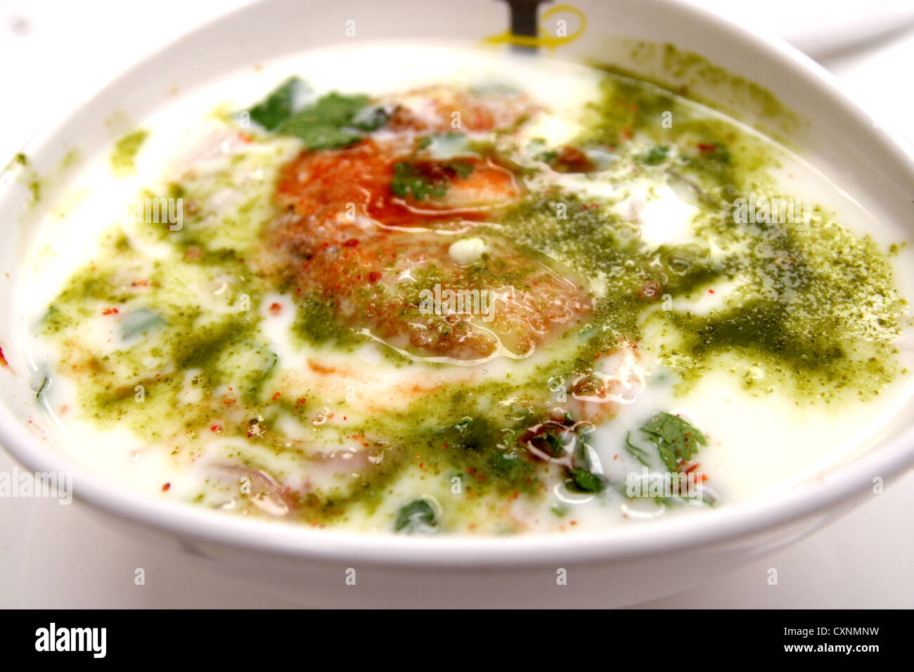 Indian food , Dahi Vada Stock Photo - Alamy
