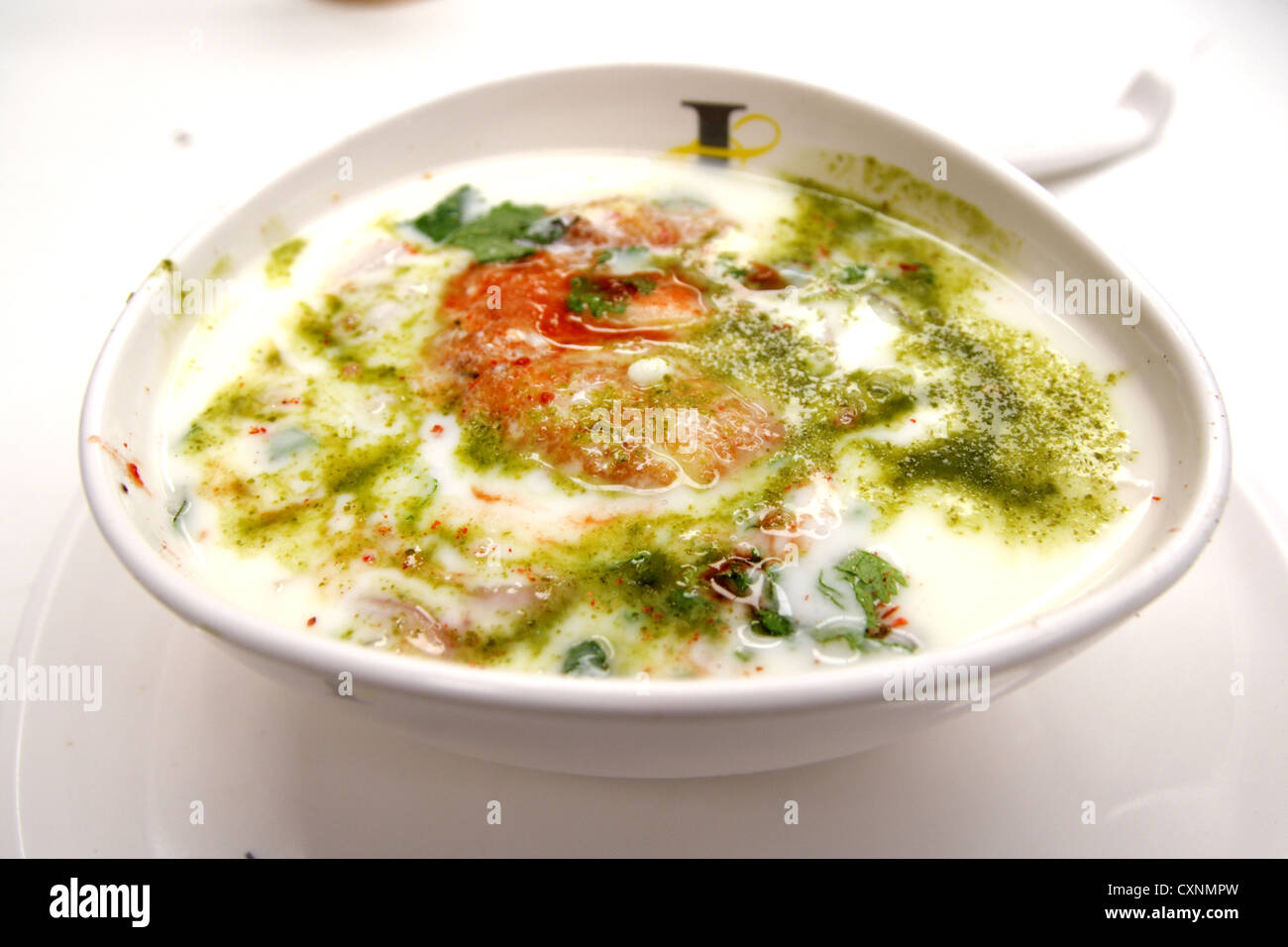 Indian food , Dahi Vada Stock Photo - Alamy