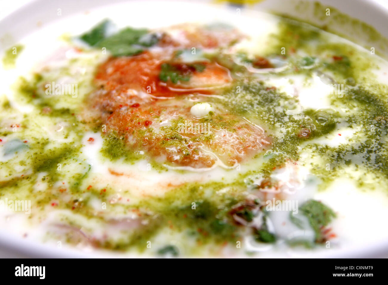 Indian food , Dahi Vada Stock Photo - Alamy
