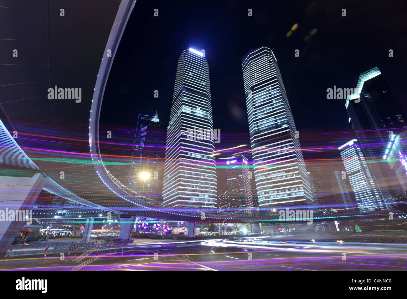 Modern jinmao building hi-res stock photography and images - Alamy