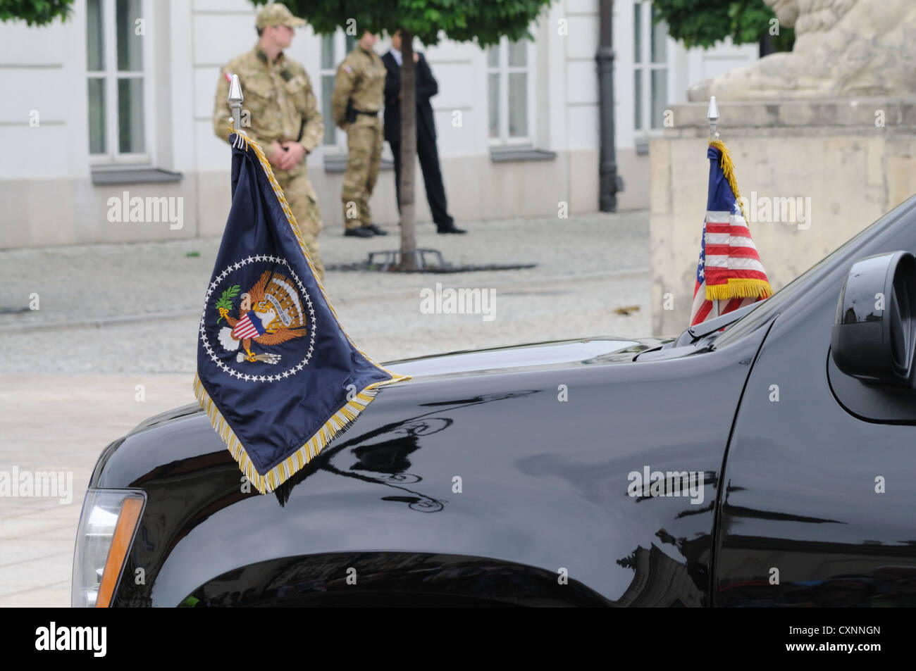 Us presidential limousine hi-res stock photography and images - Alamy