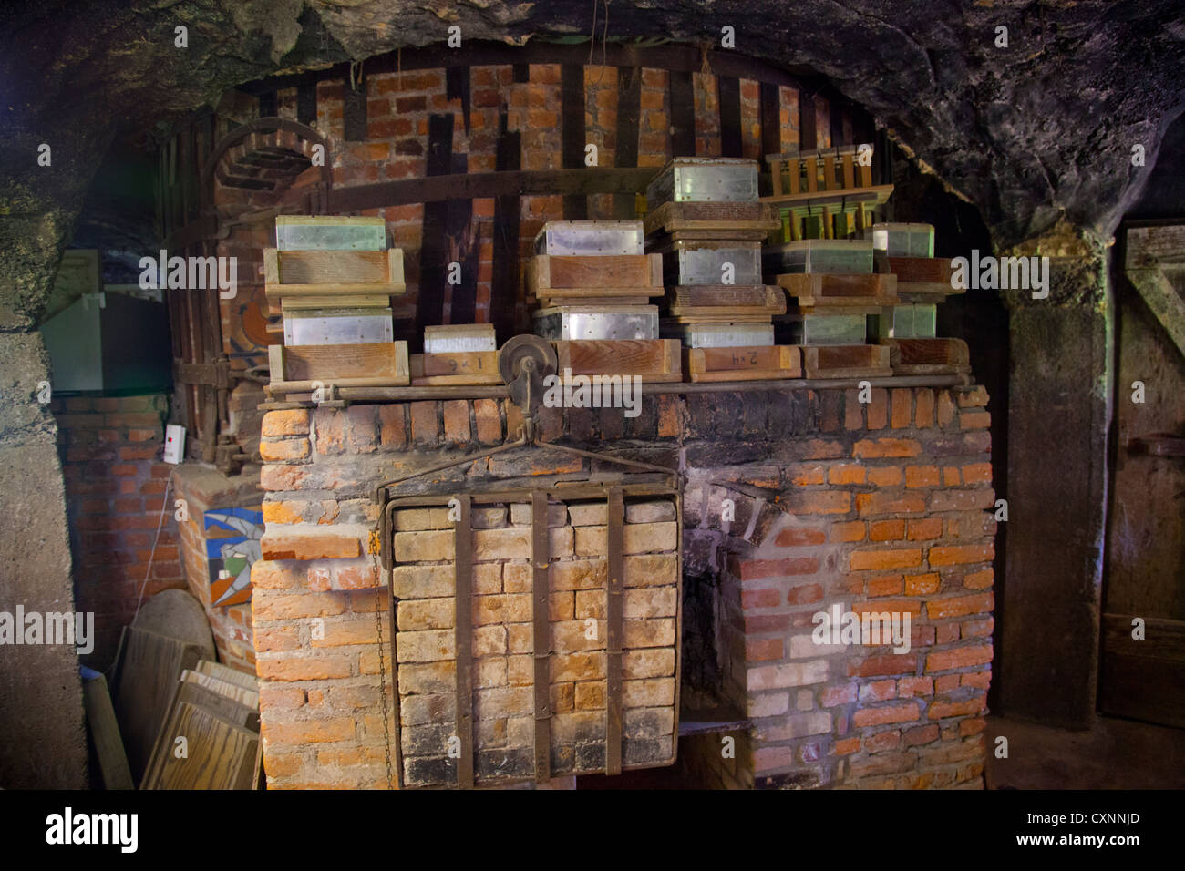 Moravian Pottery & tile works in Doylestown PA Stock Photo - Alamy