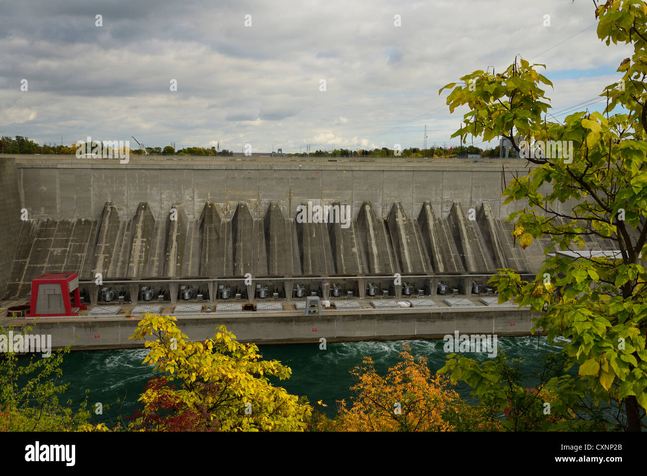 Robert Moses Niagara Power Plant Niagara Falls New York USA Stock Photo ...