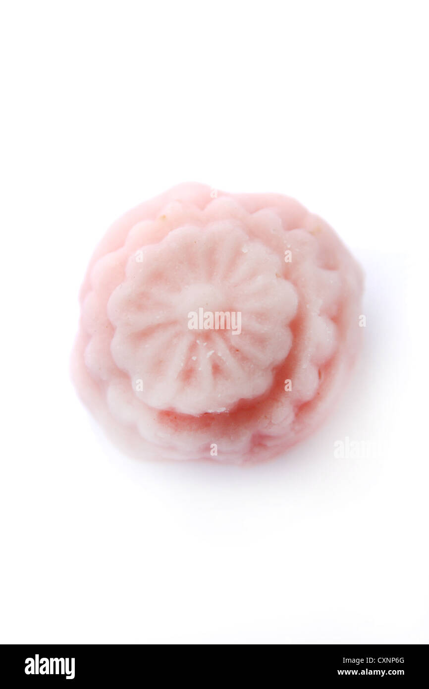 Thai dessert , Sam-pan-nee on white background Stock Photo - Alamy