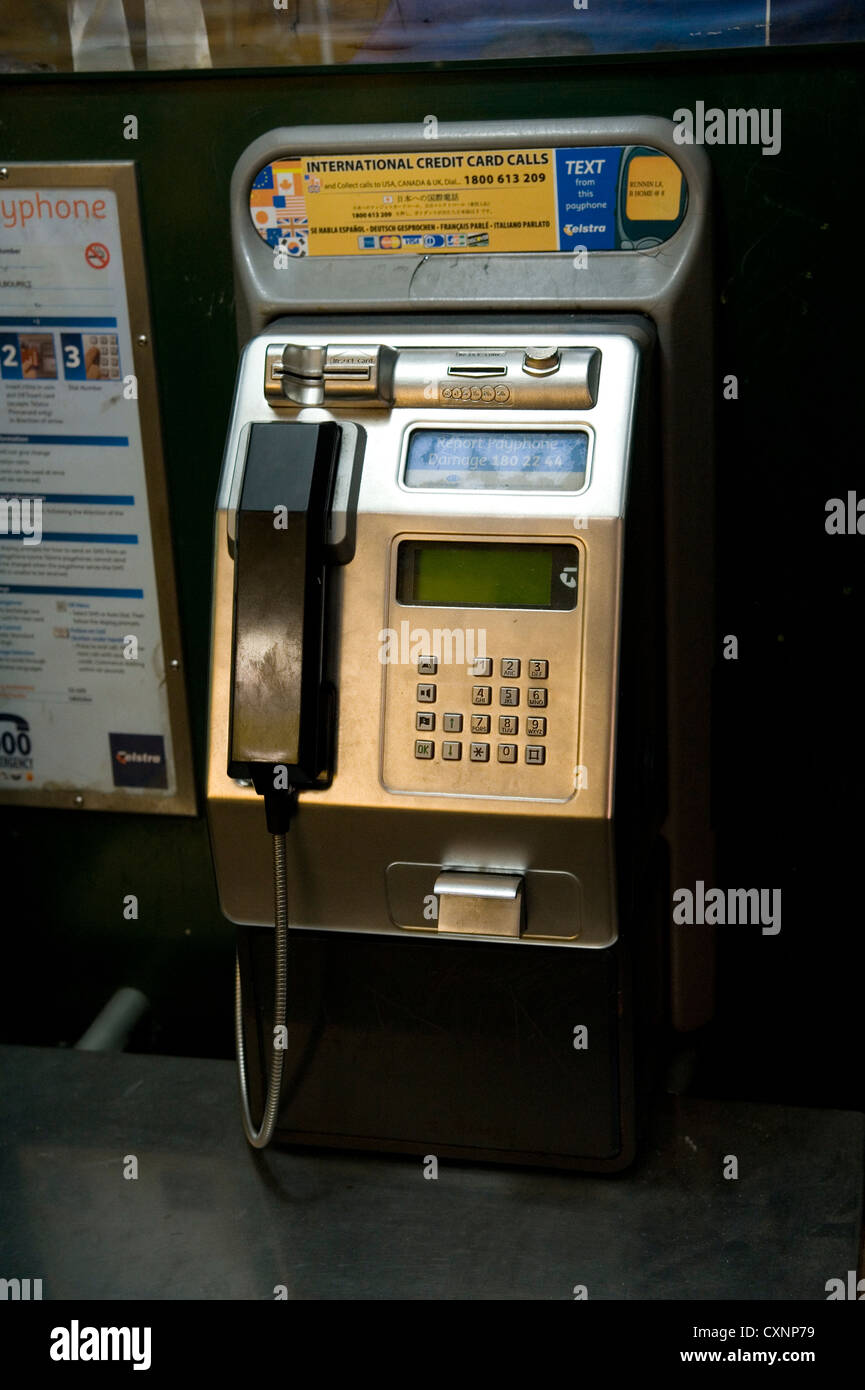 Coin operated telephone hi-res stock photography and images - Alamy