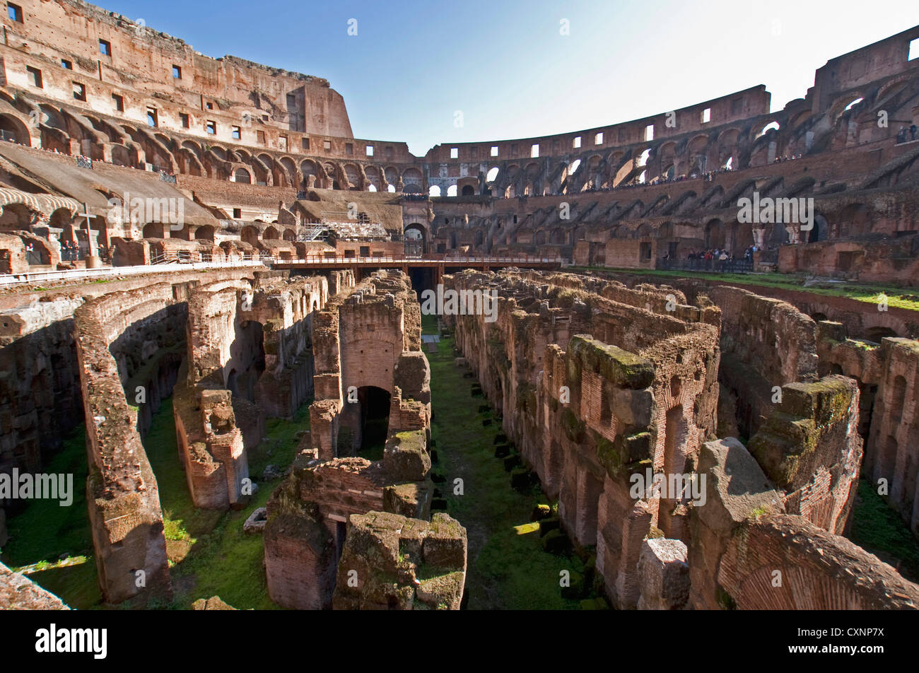 Interior of the colosseum hi-res stock photography and images - Alamy
