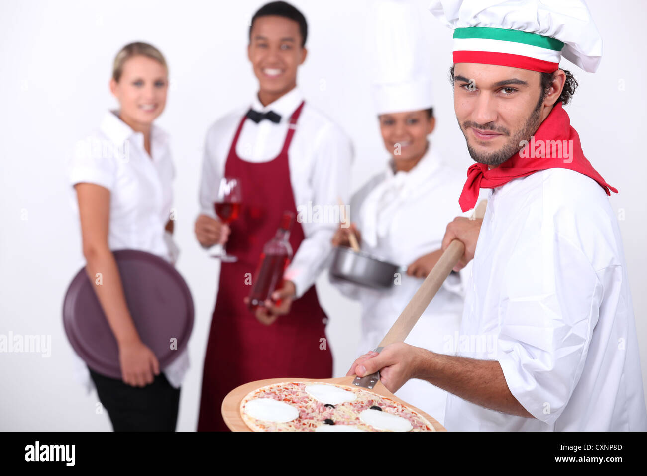 Chef steward hi-res stock photography and images - Alamy