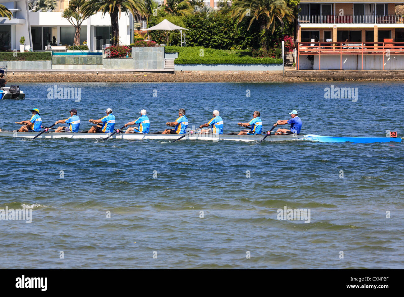 After the race at University river regatta rowing for trophies Surfers ...