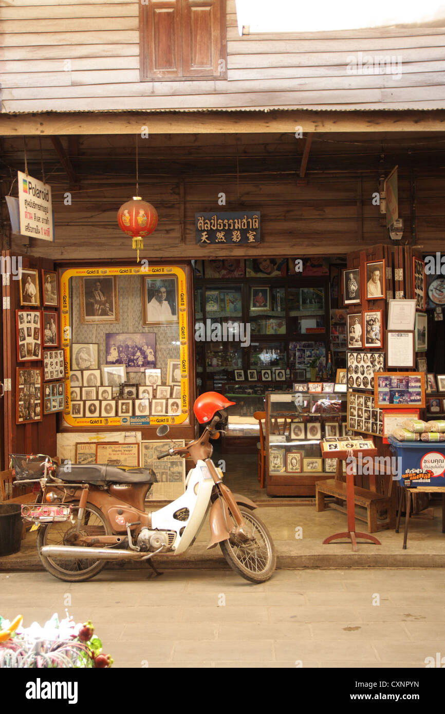 An old photography shop at Samchuk 100 years market Stock Photo - Alamy