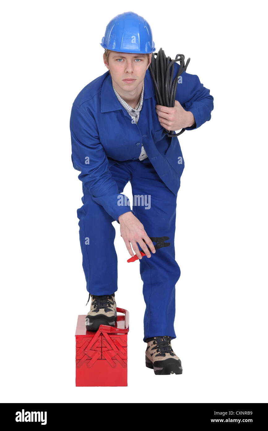 Spool box Cut Out Stock Images & Pictures - Alamy