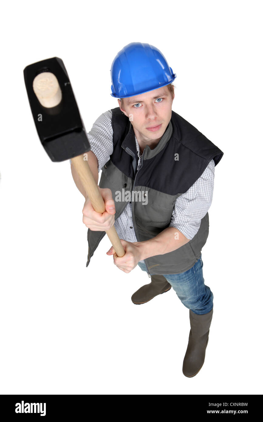 Large hammer hi-res stock photography and images - Alamy
