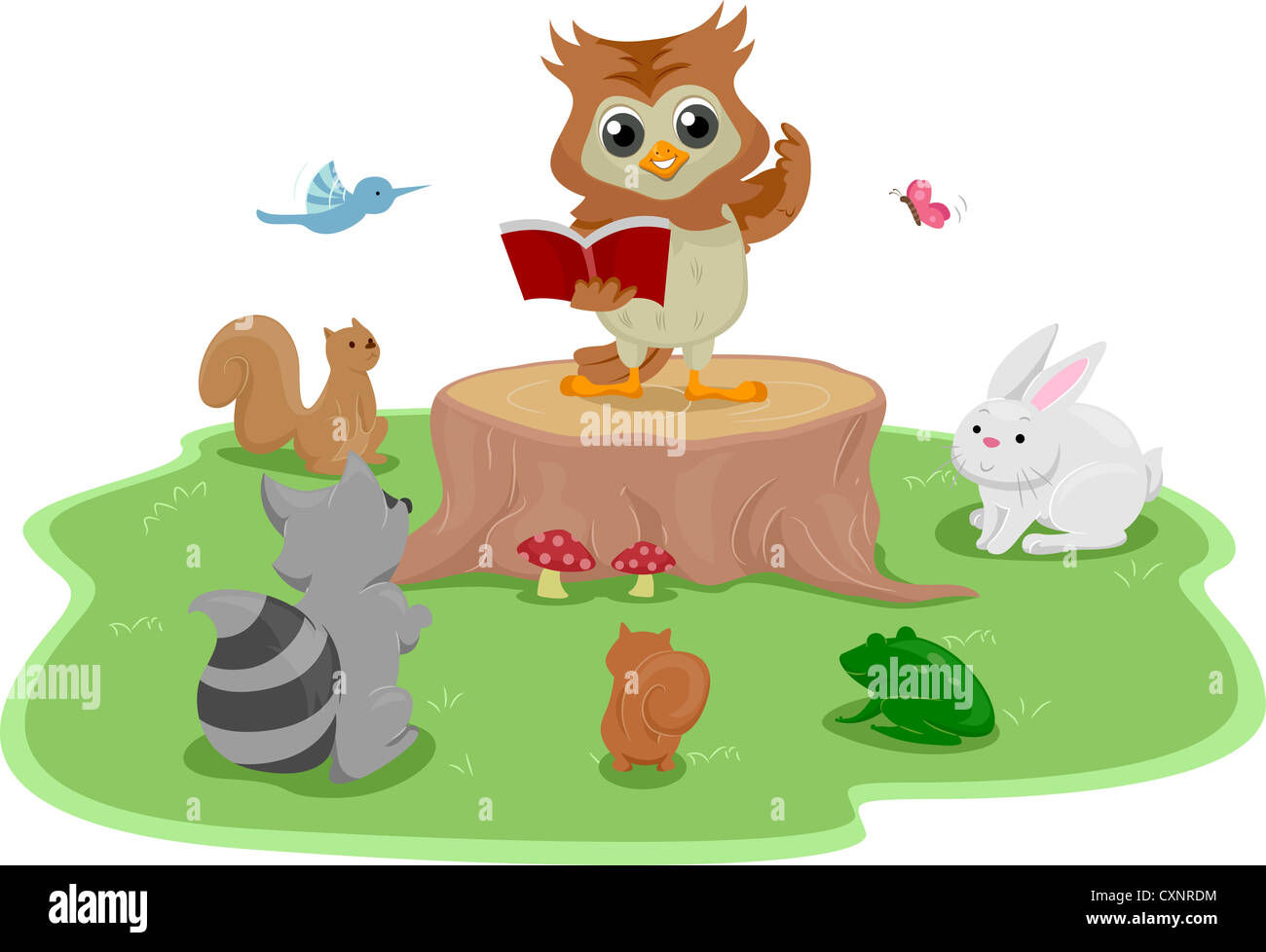 Storyteller illustration hi-res stock photography and images - Alamy