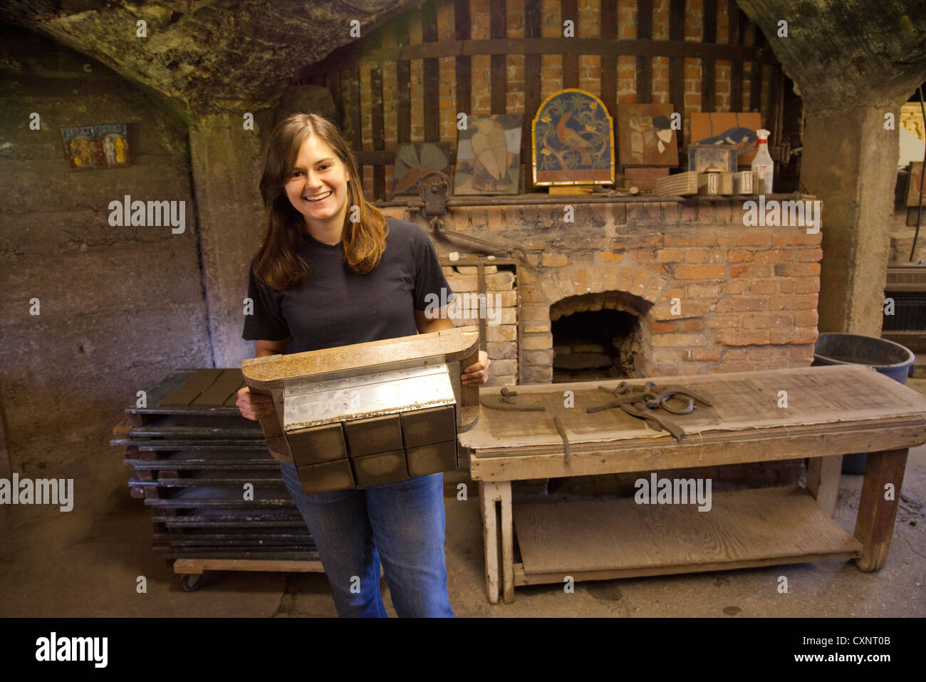 Moravian tile works hi-res stock photography and images - Alamy