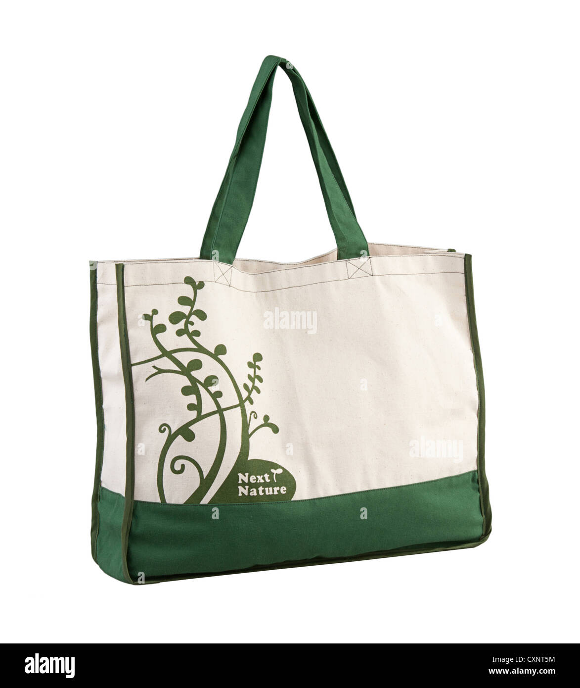 Nice fabric shopping bag great for reuse Stock Photo - Alamy