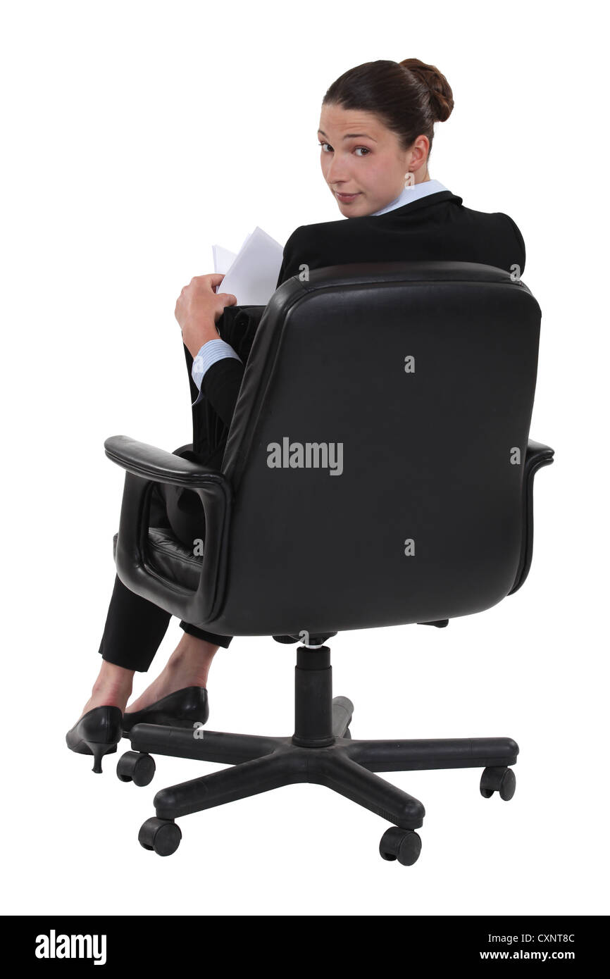 Woman young work 30s Cut Out Stock Images & Pictures - Alamy