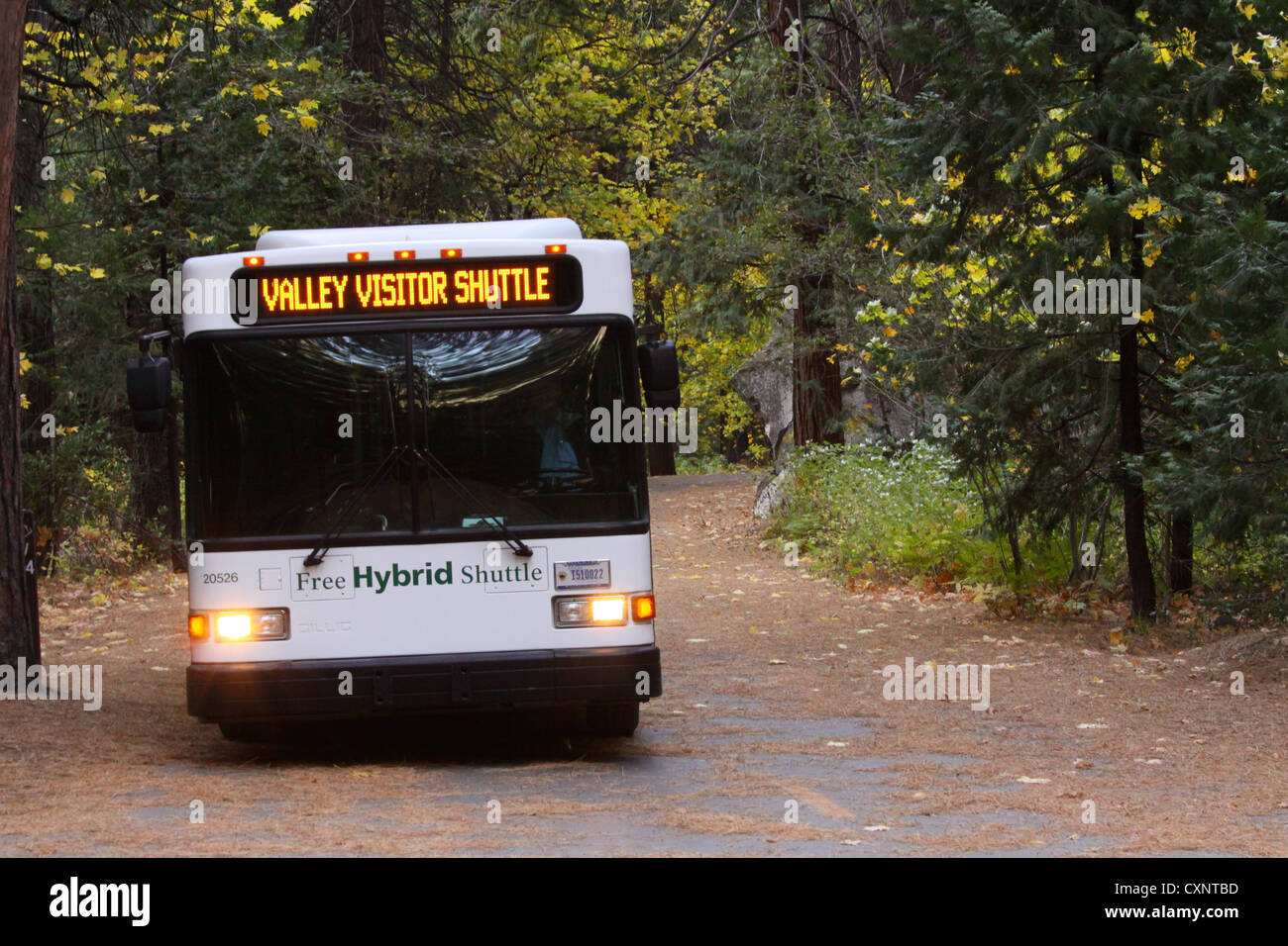 Shuttle bus in yosemite national hi-res stock photography and images ...