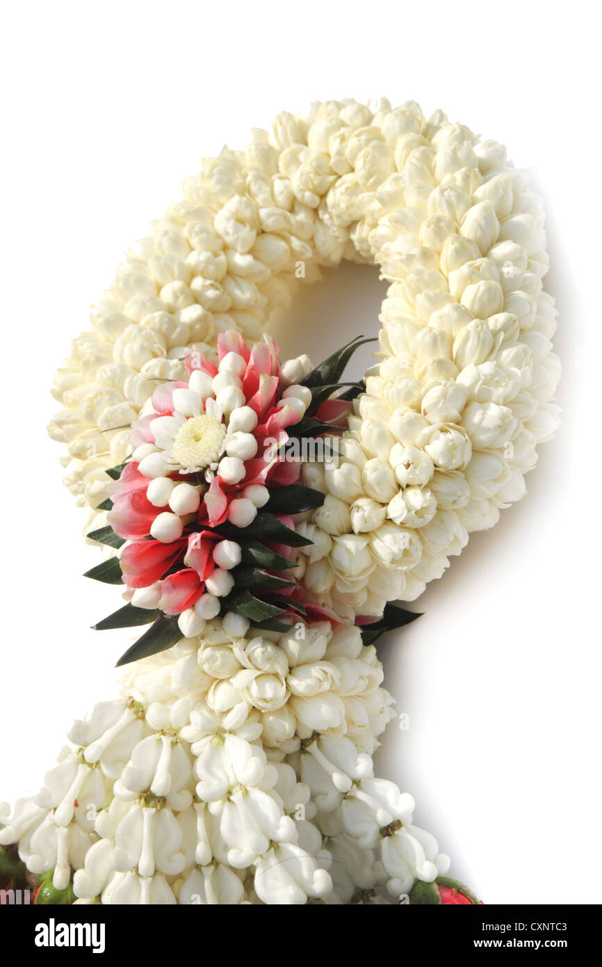 Thai Garland Flower Stock Photo - Alamy