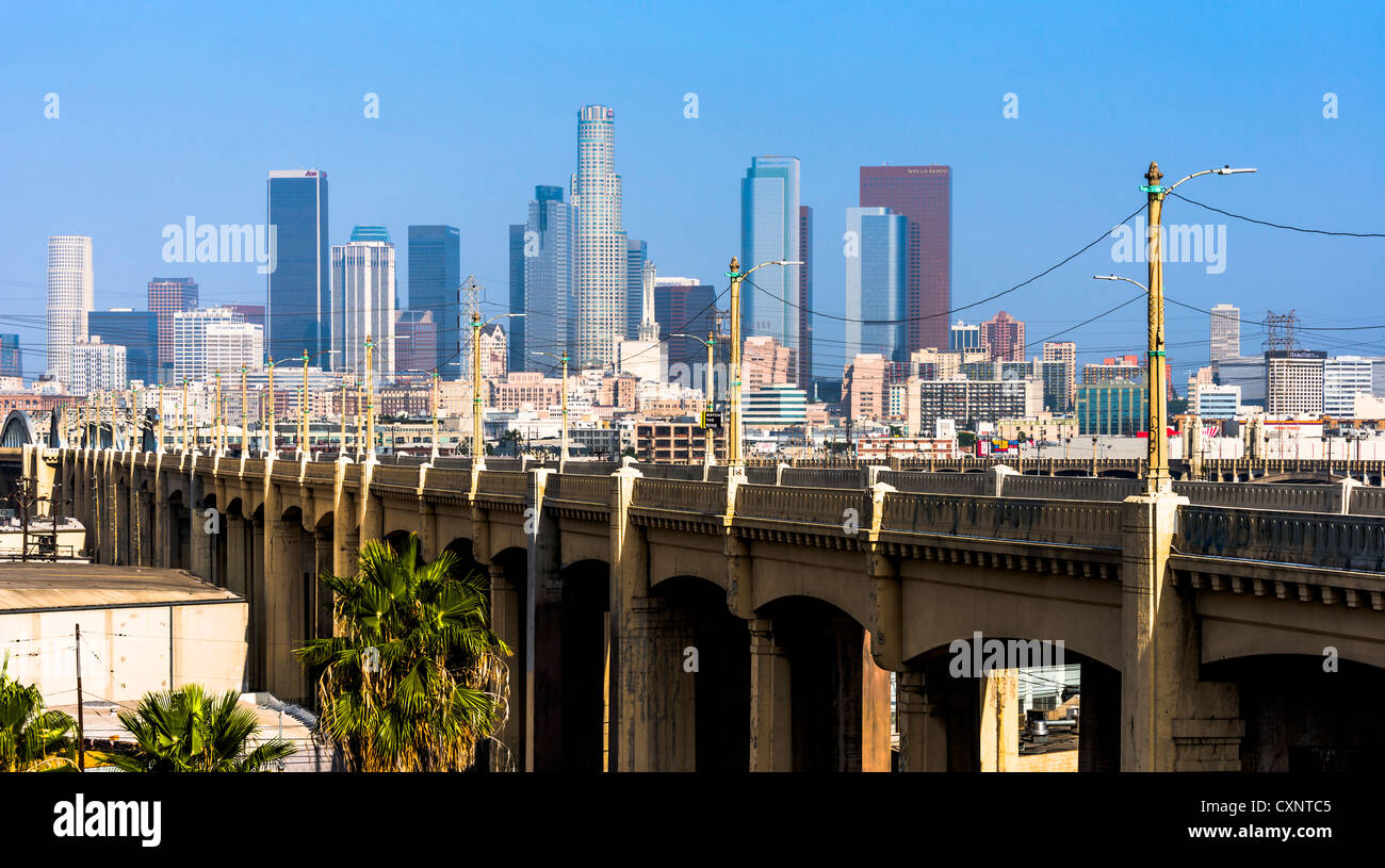 Los Angeles cityscape Stock Photo - Alamy