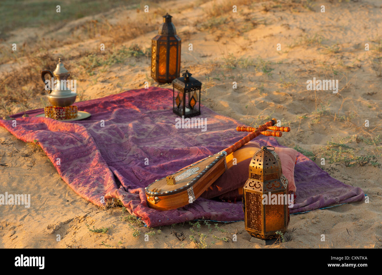 Still life with traditional north African objects Stock Photo - Alamy