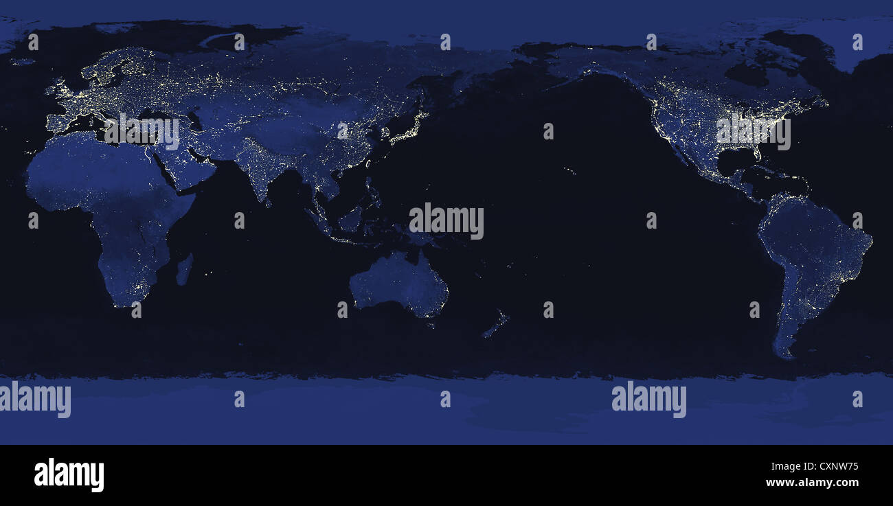 Science world map hi-res stock photography and images - Alamy