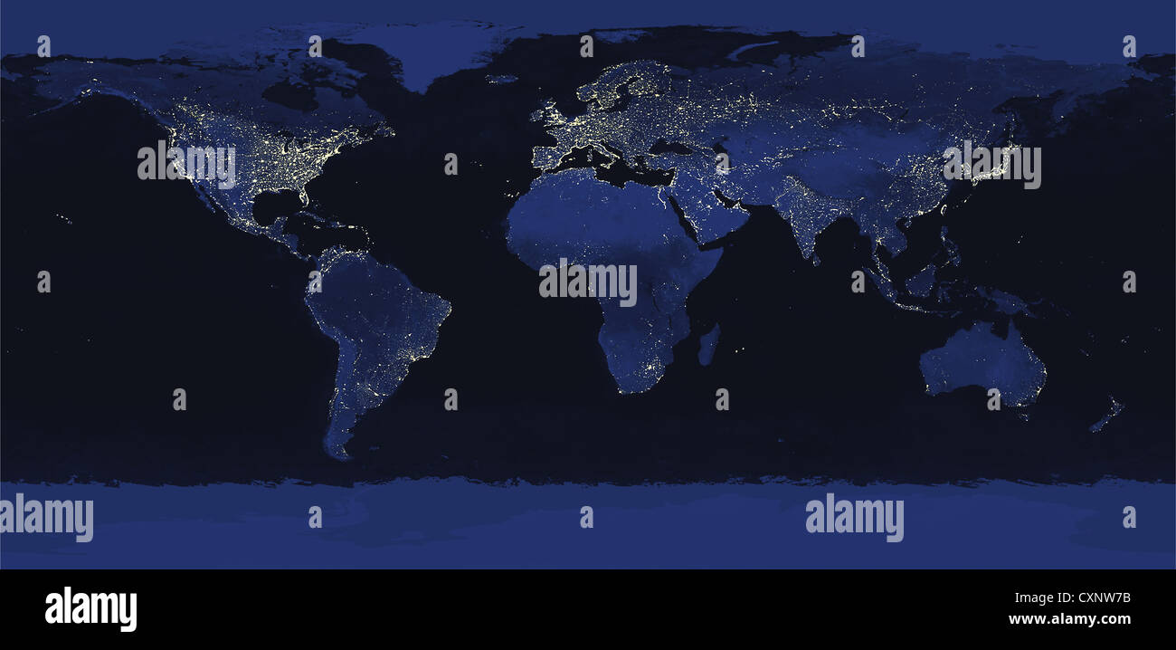 Science world map hi-res stock photography and images - Alamy