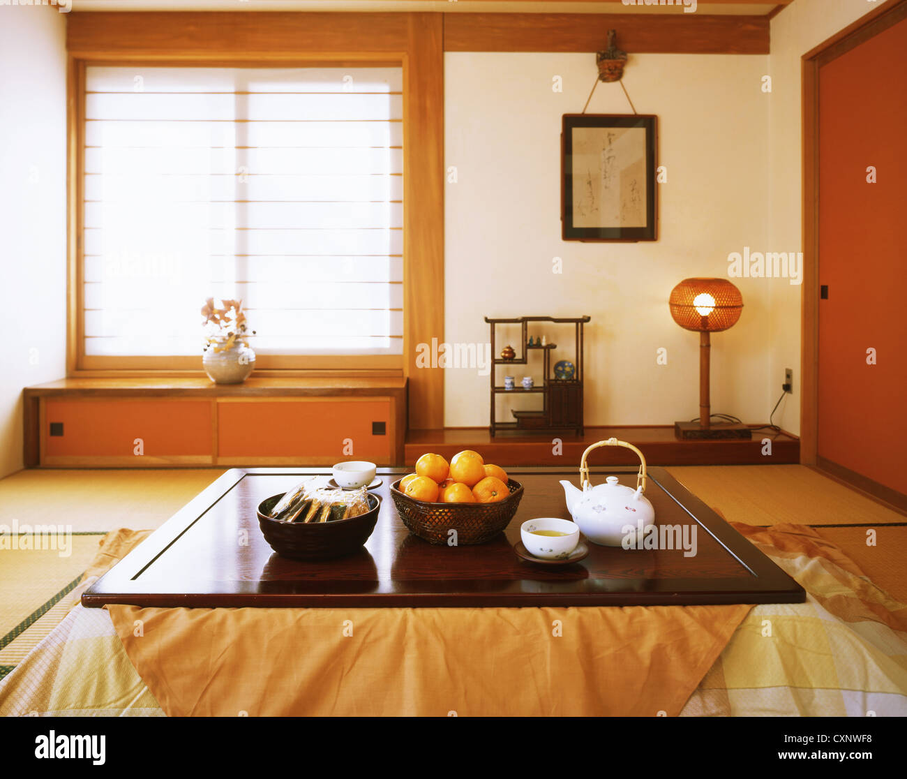Japan winter interior hi-res stock photography and images - Alamy