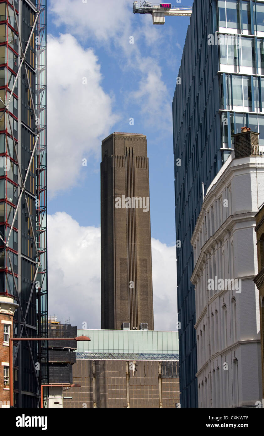 Tate modern tower hi-res stock photography and images - Alamy