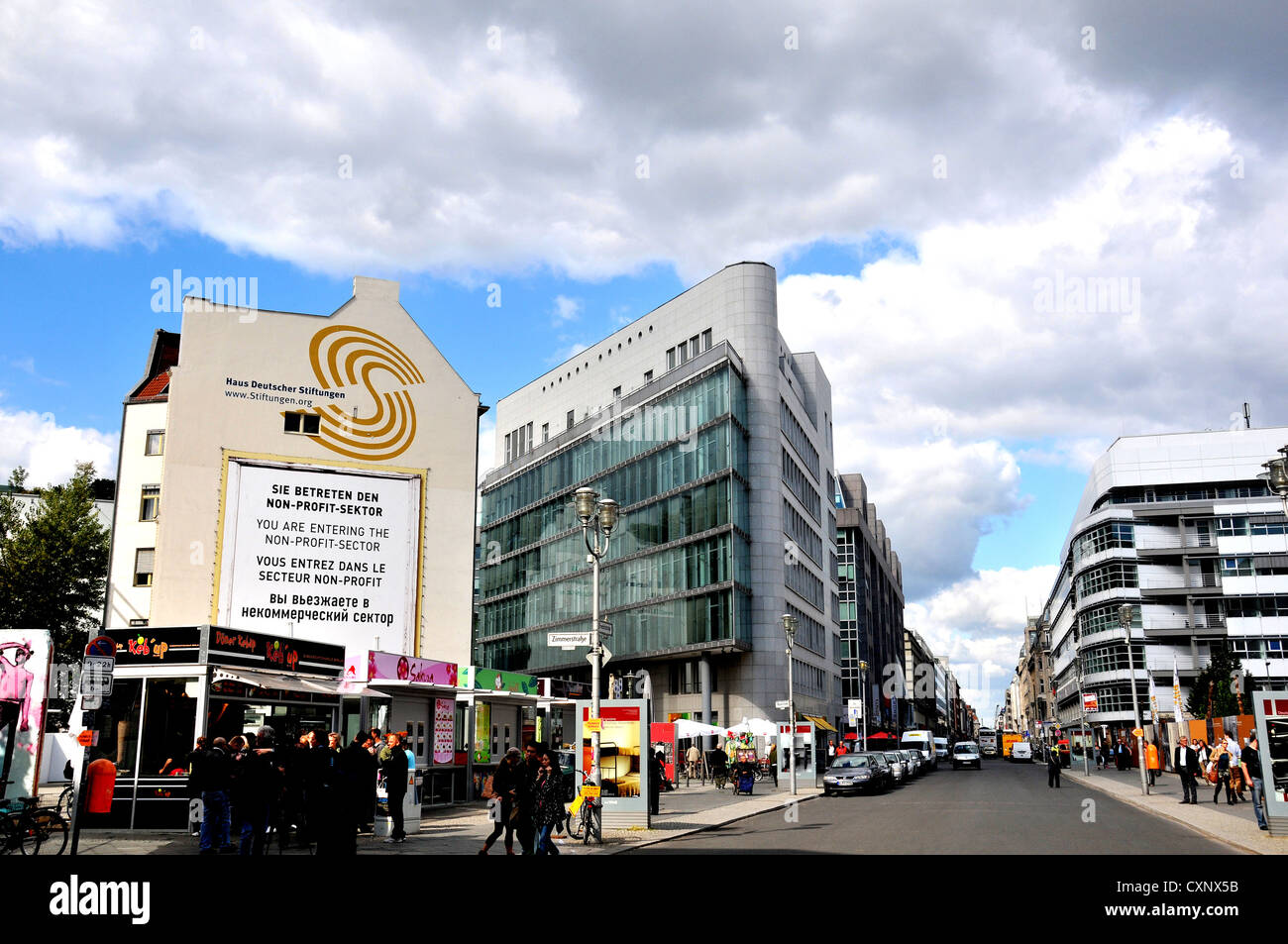 street scene Berlin Germany Stock Photo - Alamy