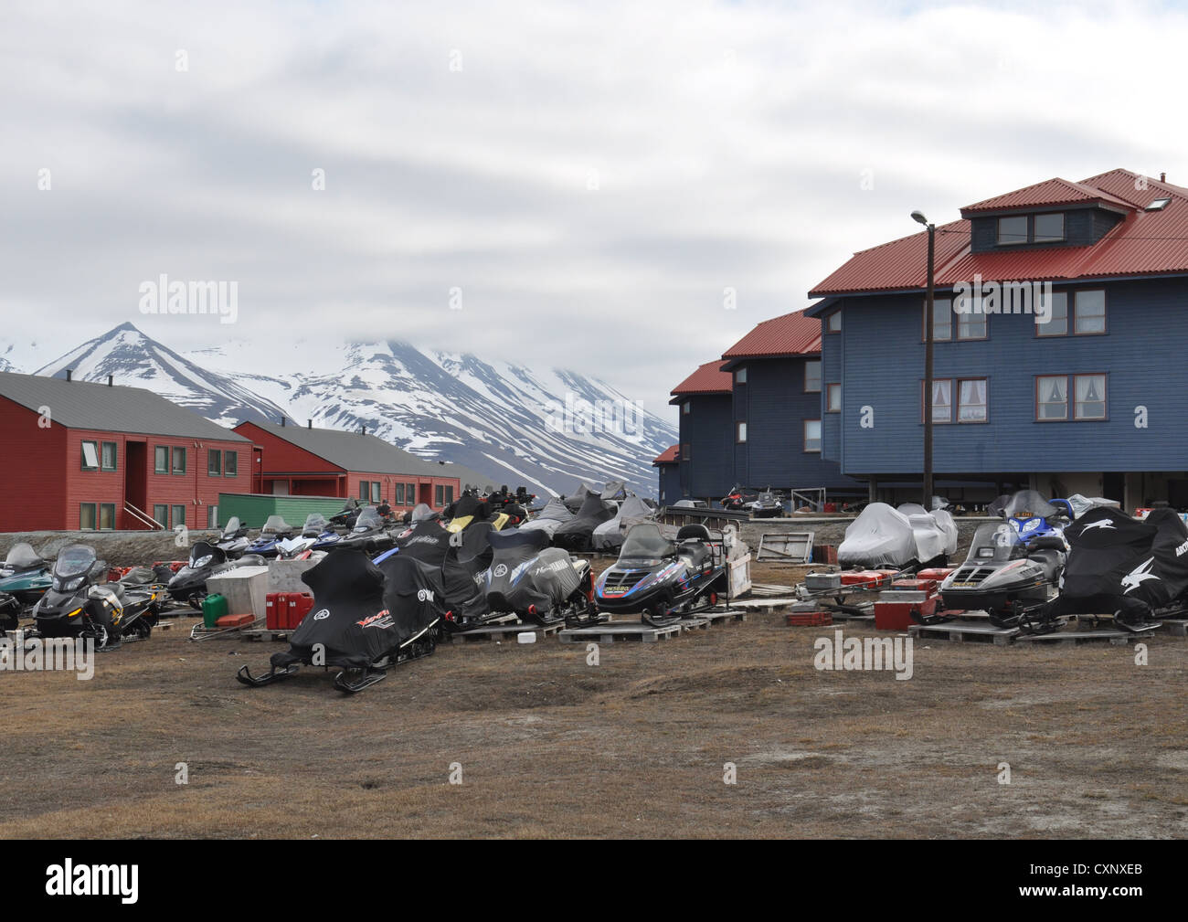 Port longyearbyen spitsbergen svalbard hi-res stock photography and ...