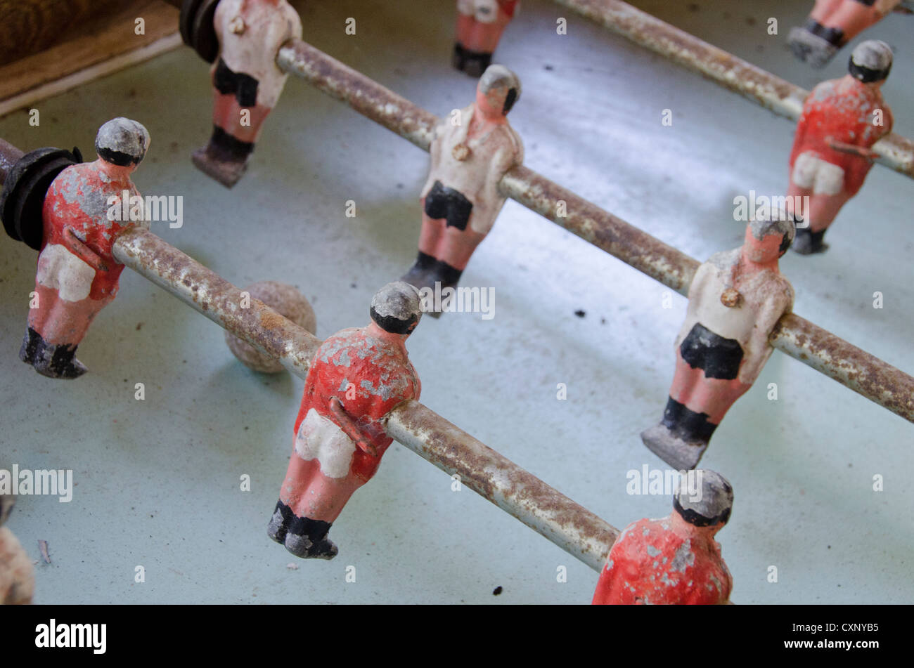 Table football side view hi-res stock photography and images - Alamy