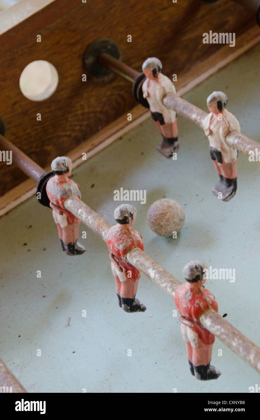 Table football side view hi-res stock photography and images - Alamy