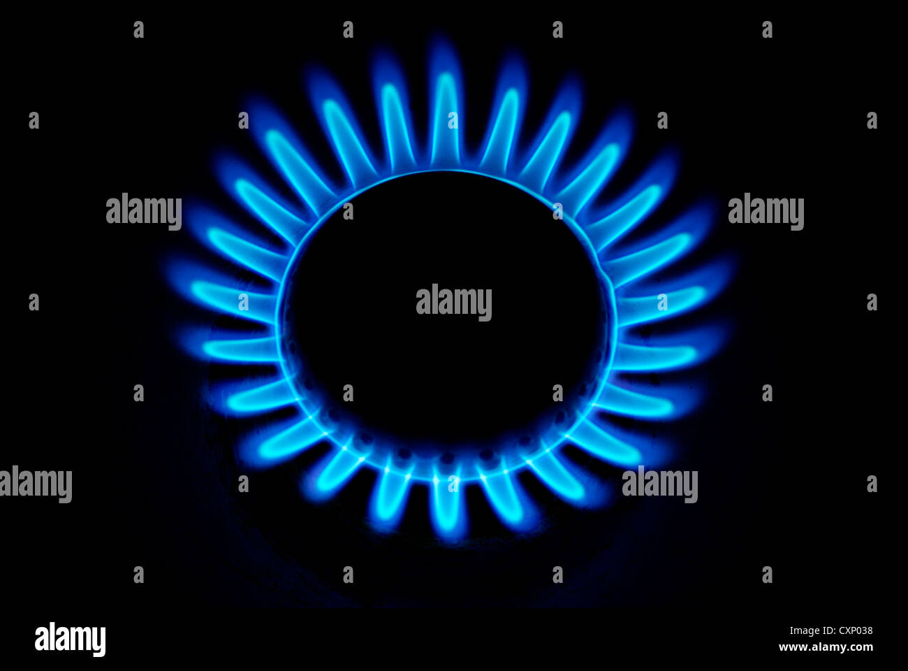 Flames of burning methane gas hi-res stock photography and images - Alamy