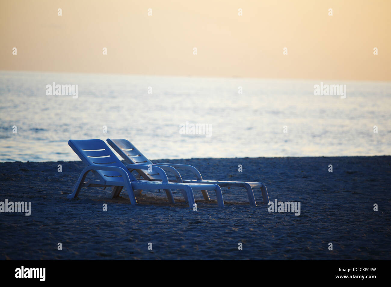 longue on the sea coast Stock Photo - Alamy