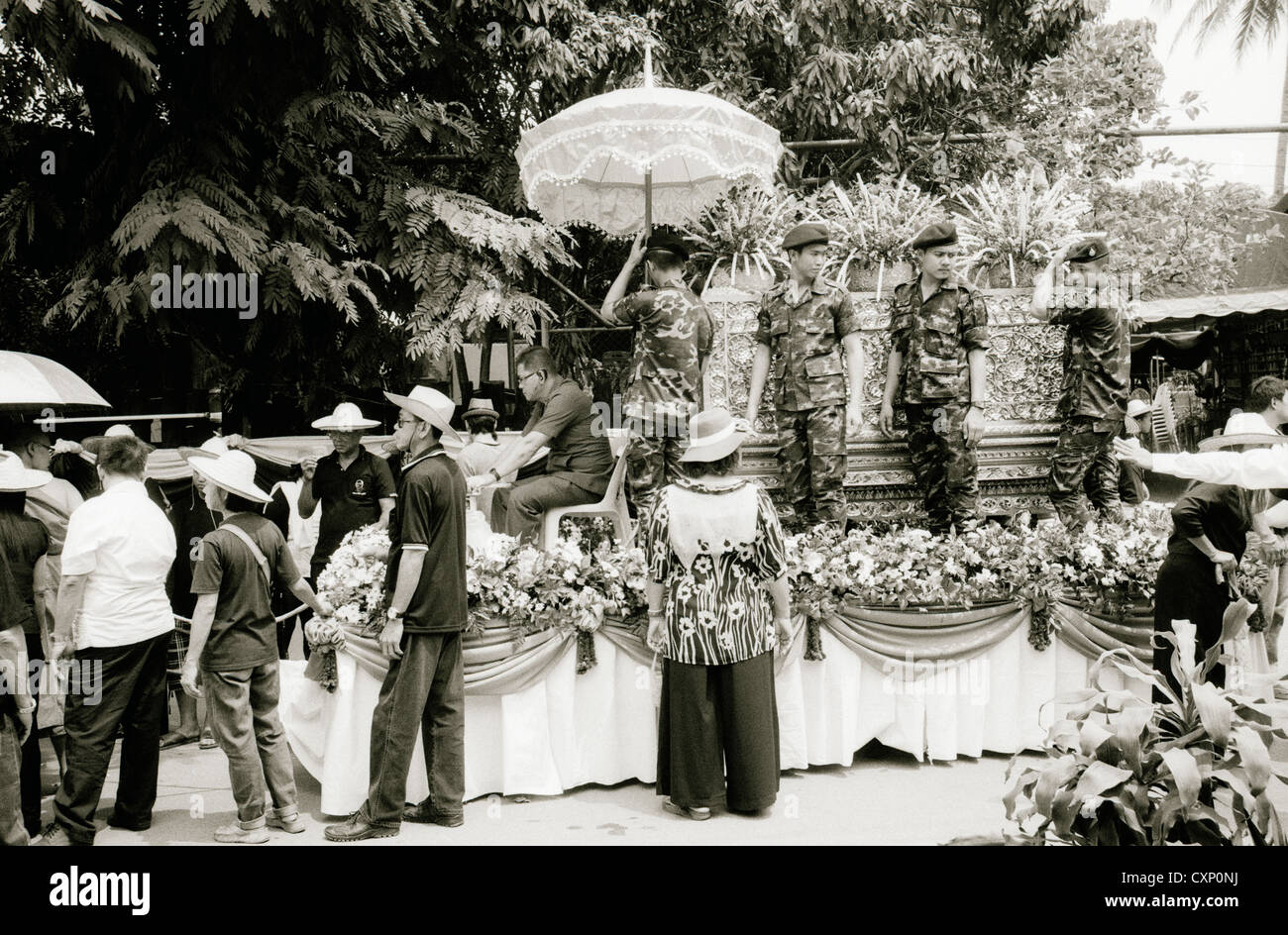 Thailand funeral coffin hi-res stock photography and images - Alamy