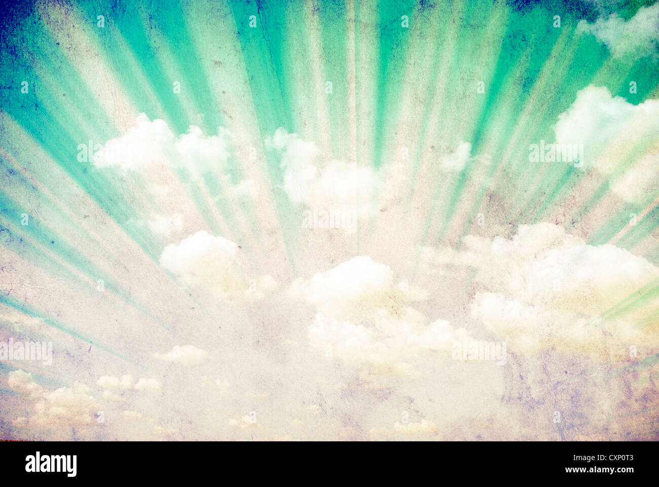 grunge background of a sky with clouds Stock Photo - Alamy