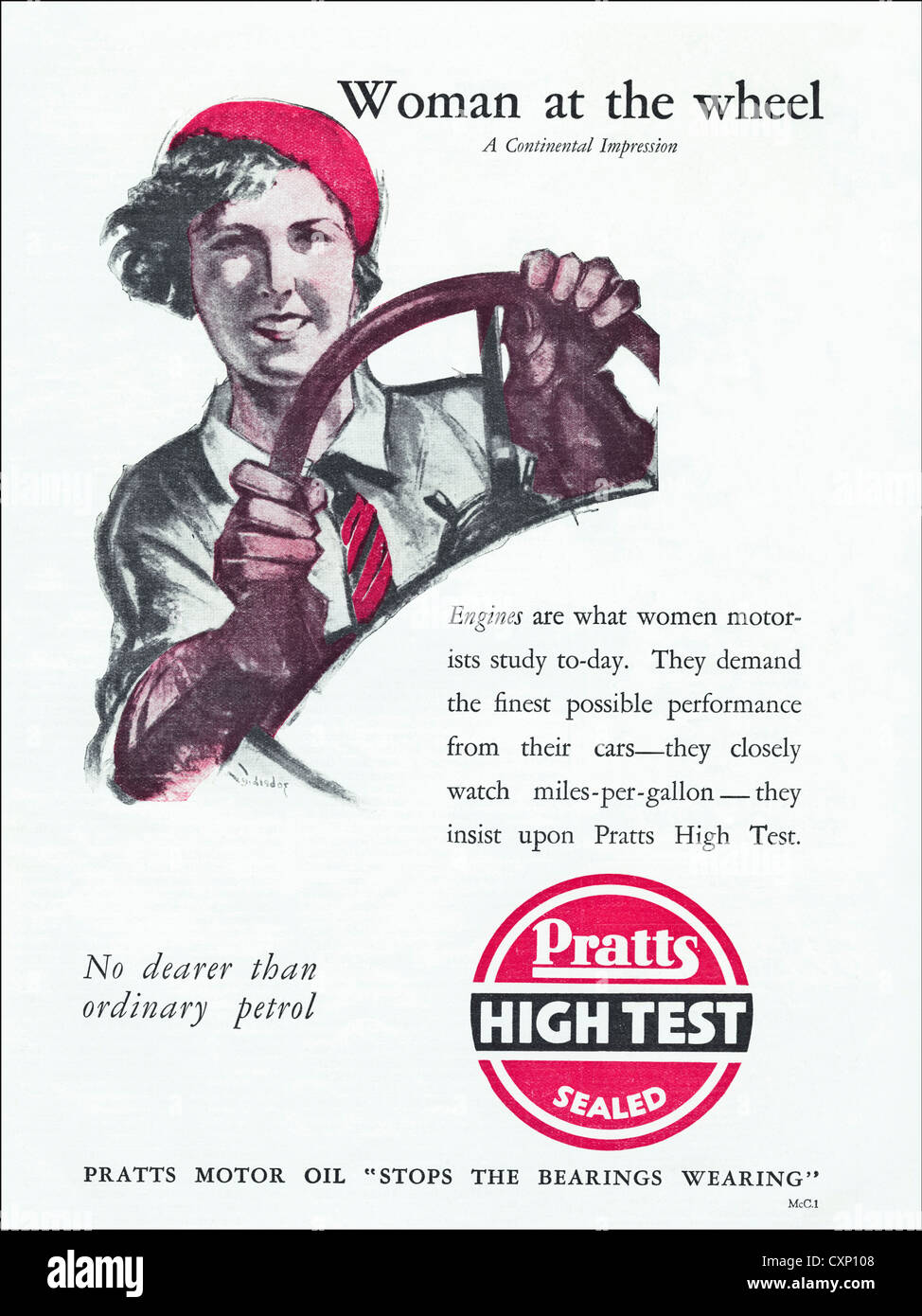 Original 1930s vintage print advertisement from English consumer ...