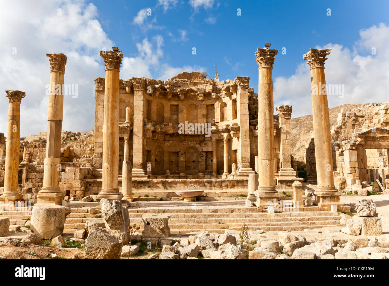 Roman nymphaeum hi-res stock photography and images - Alamy