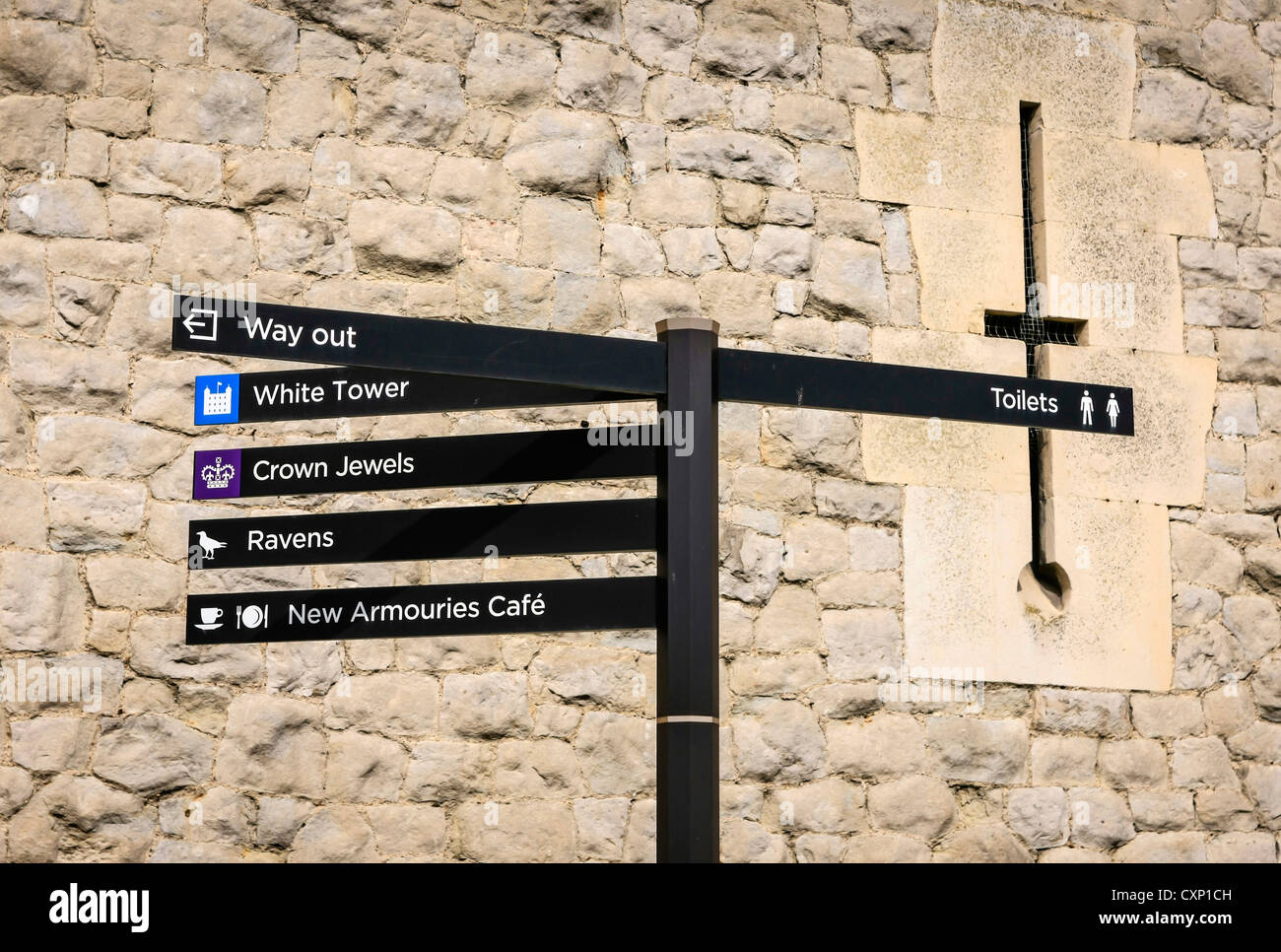 Multiple direction signs hi-res stock photography and images - Alamy