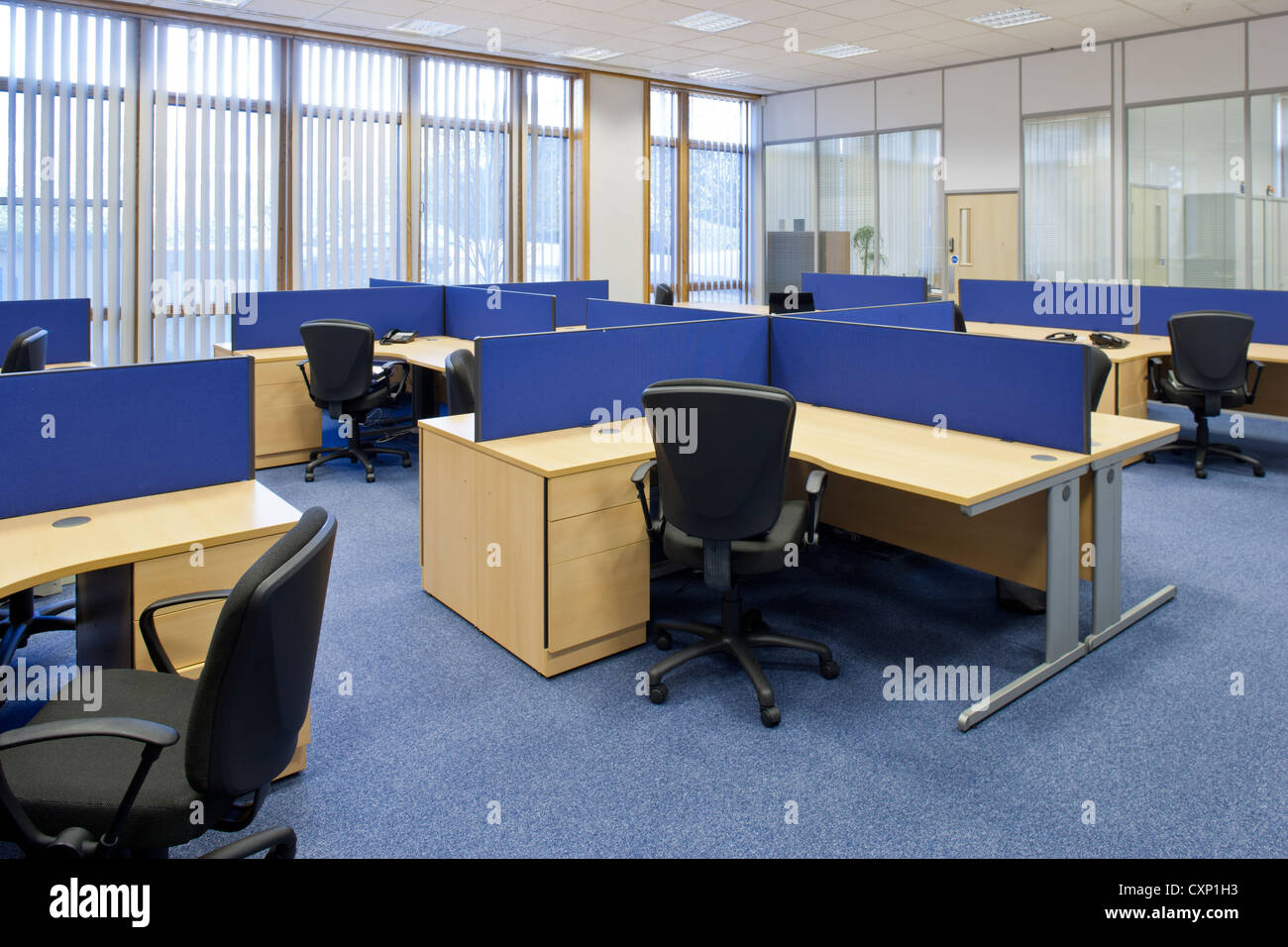 Modern contemporary office Stock Photo - Alamy