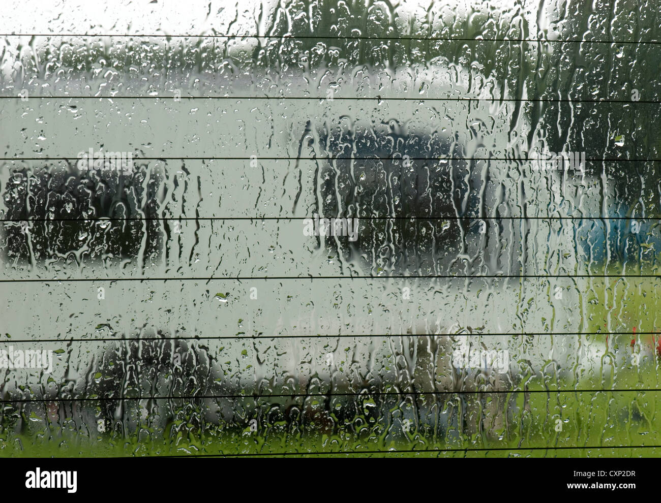 Caravan Holiday Rain Stock Photos & Caravan Holiday Rain Stock Images ...