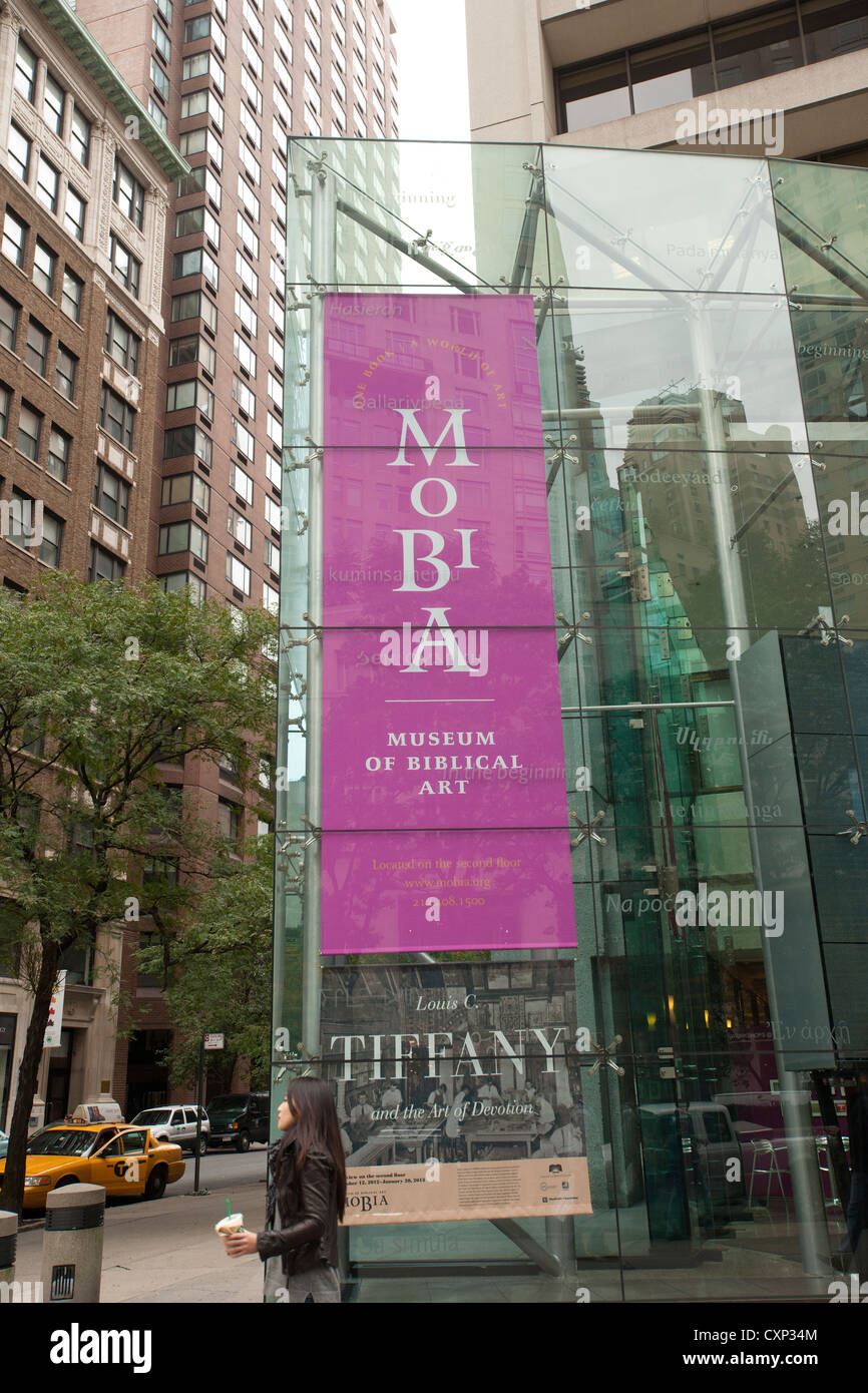 Mobia, the Museum of the Bible in America, on Broadway in the Lincoln ...